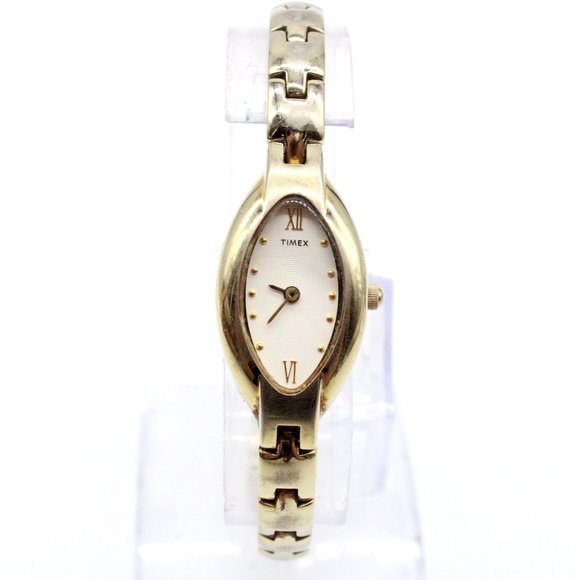 Timex | Accessories | Vintage Timex Womens Watch Bronze Tone Stainless ...